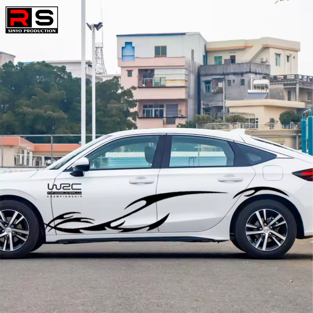 Universal Tribal Wrc Body List Sticker | Shopee Malaysia