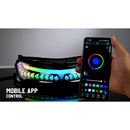 HP Stylo 160 ABS New Lazy Diamond Crystal RGB Connect Stop Lamp 3-in-1 ...