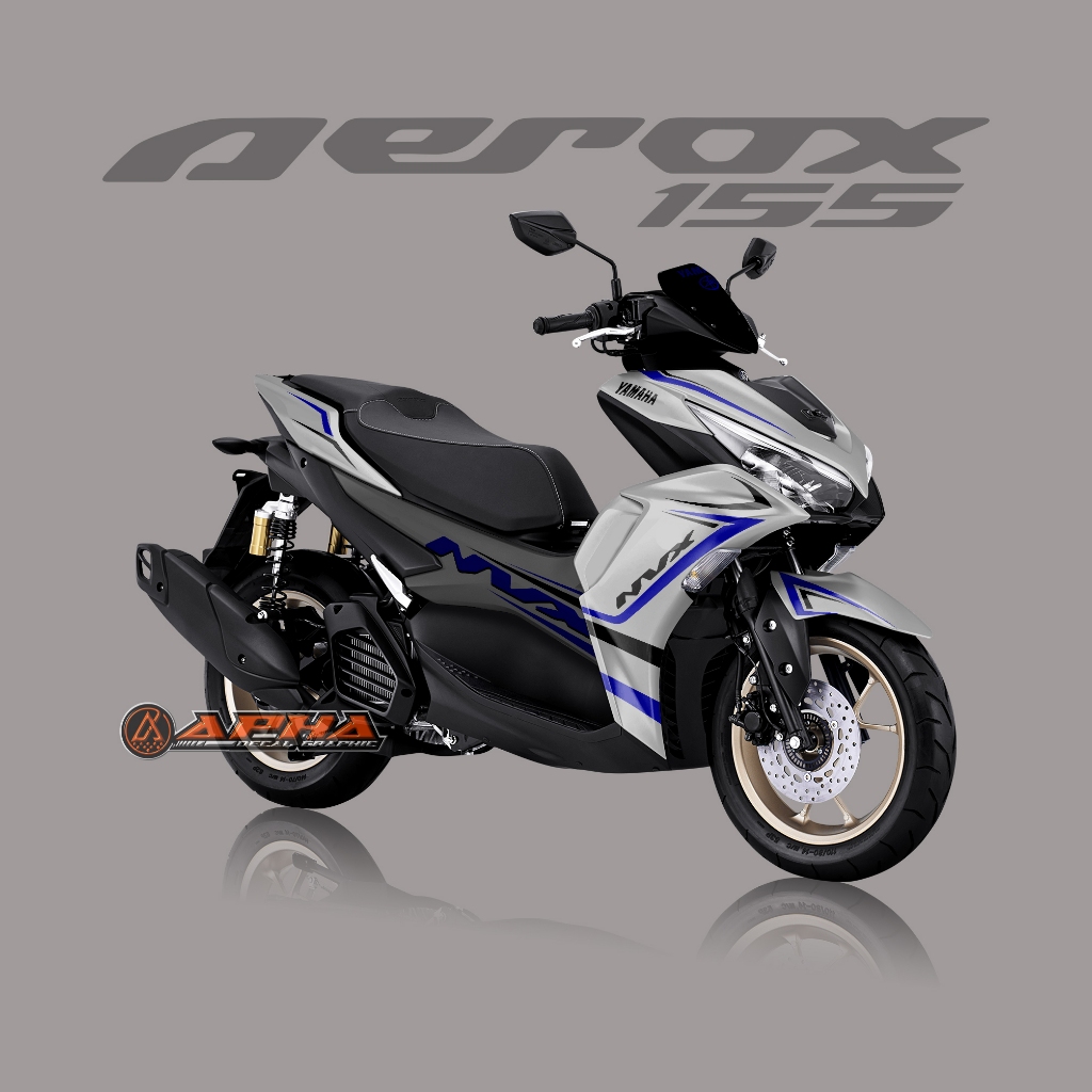 AEROX NEW 155 VARIATION DECAL | FULL DECAL STICKER FOR AEROX MOTORCYCLE ...