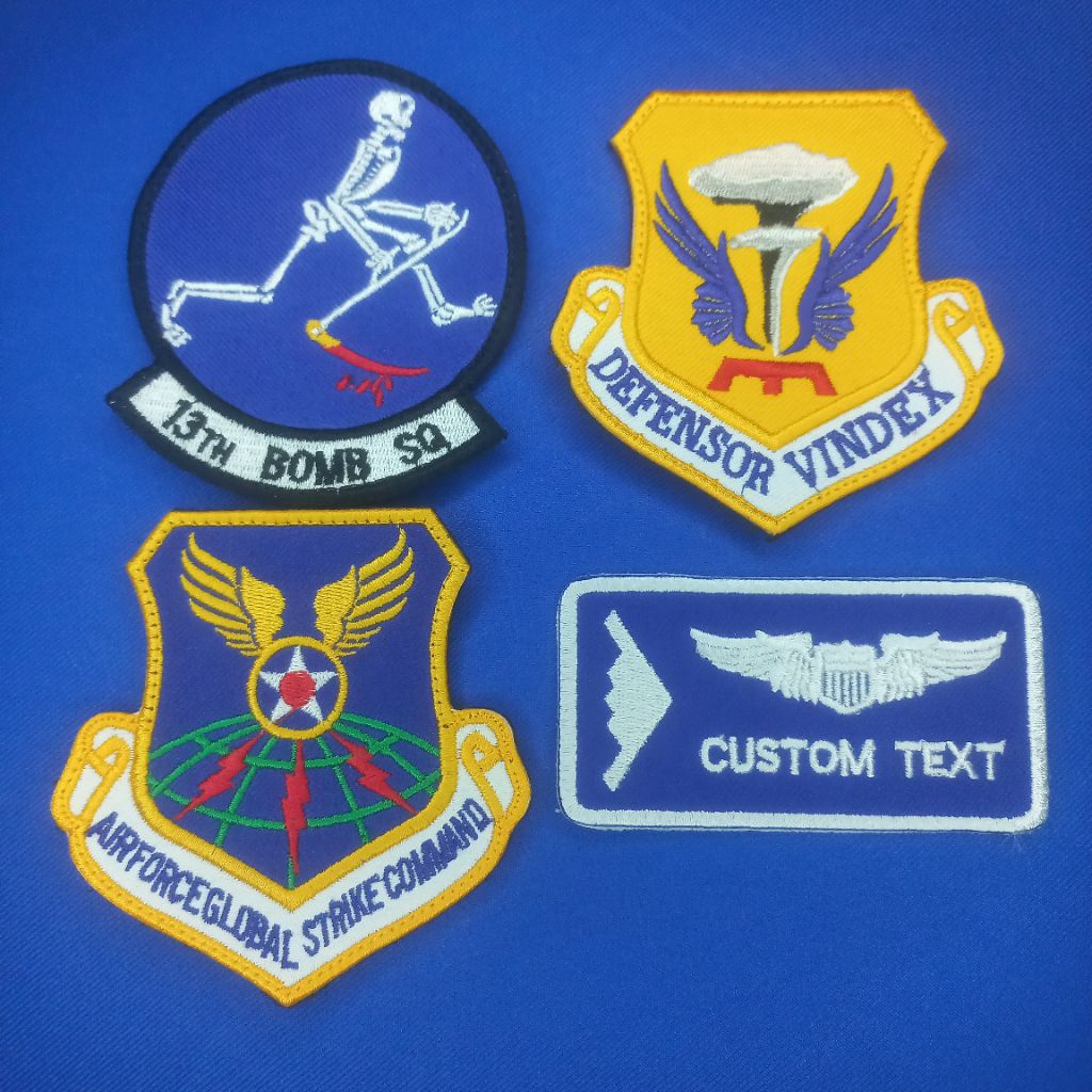 Pilot Patch Set Operation Midnight Hammer B-2 Spirit Stealth Bomber 13th bomb sq squadron AFGSC ...