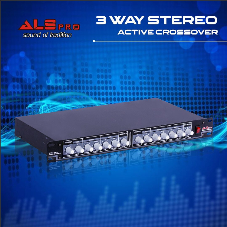 ALS PRO Tone Control Parametric + 3 Way Crossover Als Pro / Tone ...