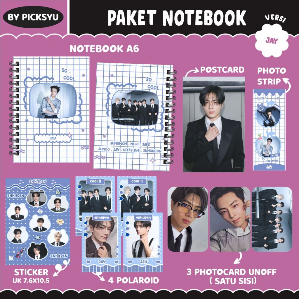[PACKING BOX] ENHYPEN RINGNOTE PACKAGE - MAKE - DESIRE UNLEASH ...