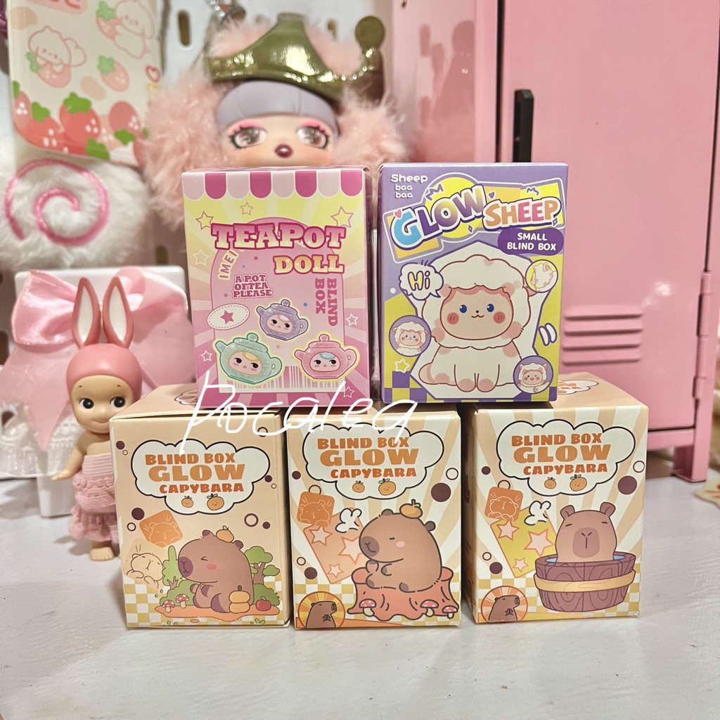 BLIND BOX MR DIY CIMIT GLOW CAPYBARA // TEAPOT // SHEEP | Shopee Malaysia