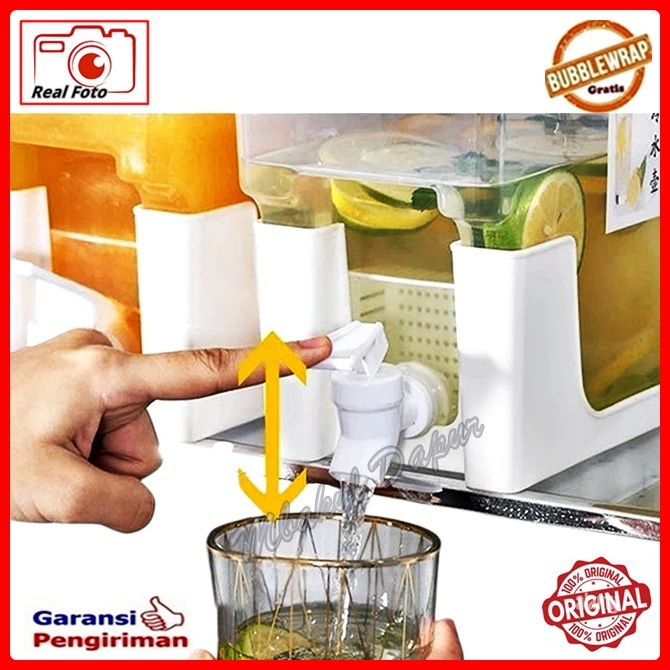 Juice dispenser mini dispenser refrigerator dispenser 3.5 Liter Plus ...