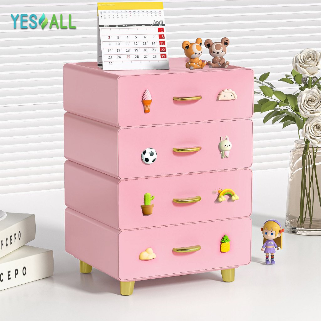 YESALL Multipurpose Stacking Shelf - Cosmetic Shelf Storage Box ...