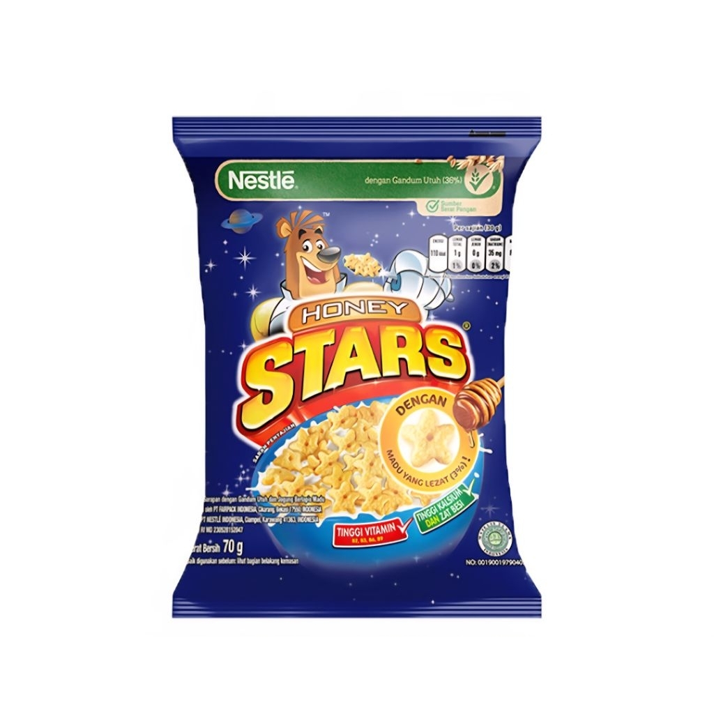 Nestle Honey Stars Cereal 70g Pouch | Shopee Malaysia