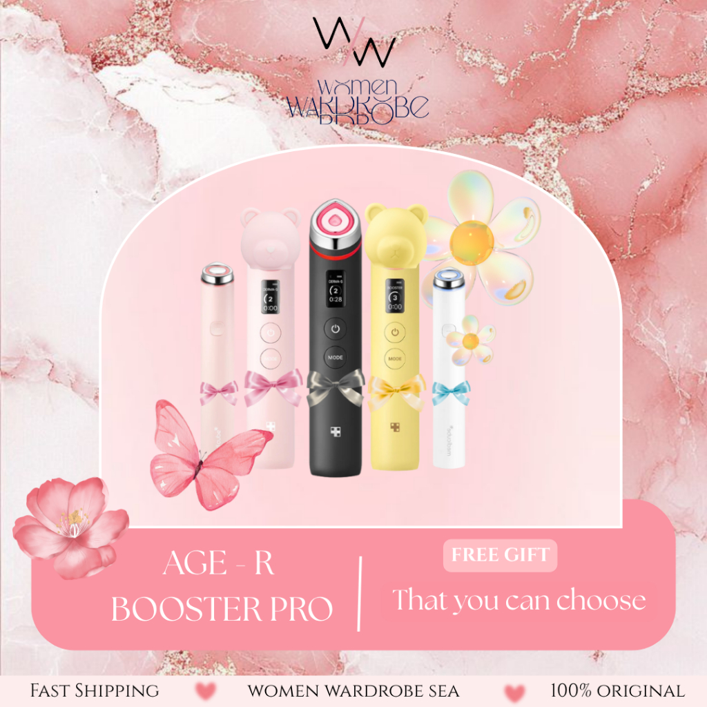 SHIPPED 1X24 HOURS - MEDICUBE AGE-R BOOSTER PRO PINK / BLACK / YELLOW ...