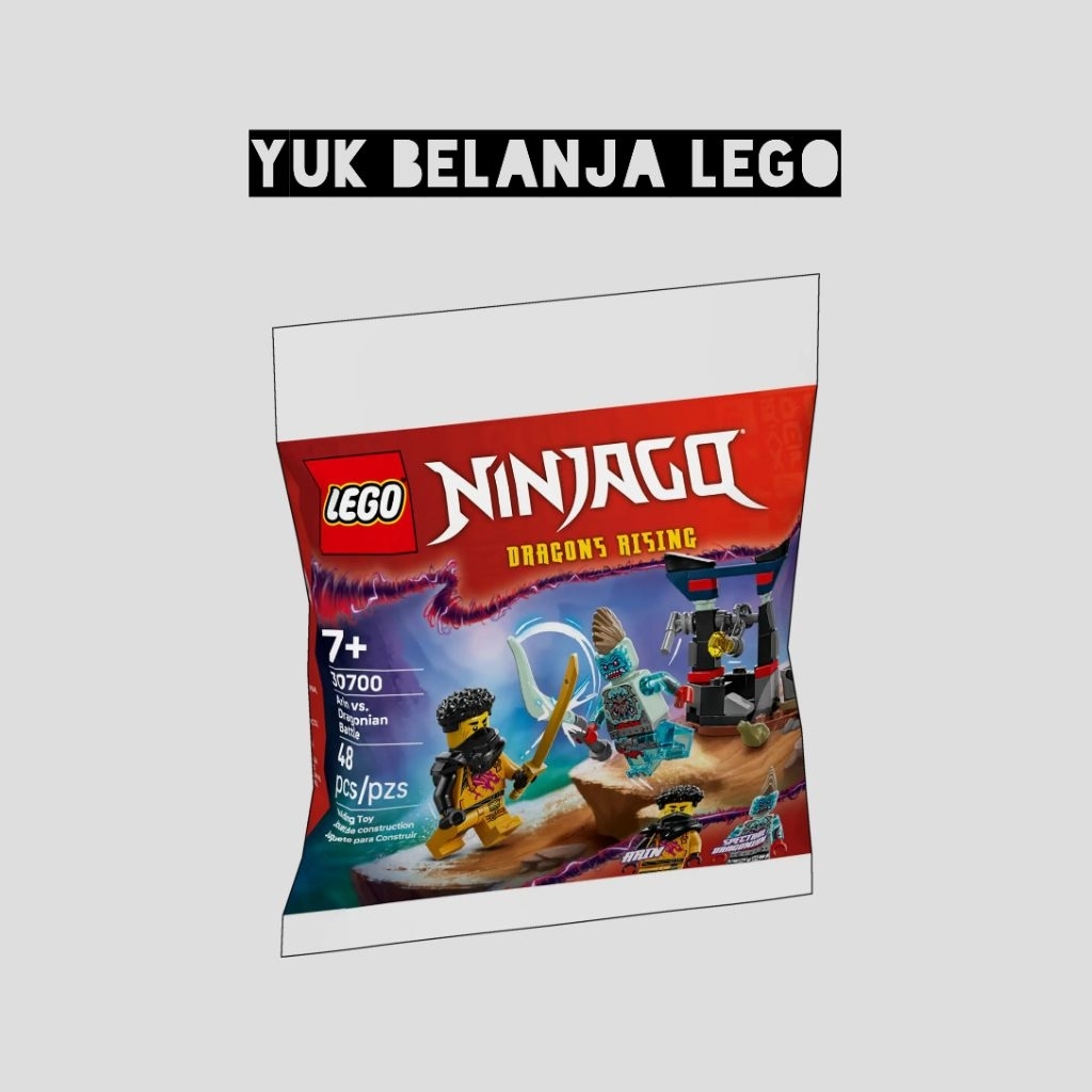 LEGO Ninjago 30700 Arin vs. Dragonian Battle polybag | Shopee Malaysia