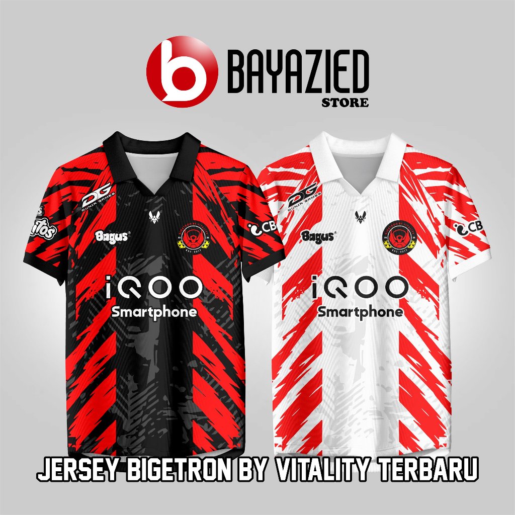 Bigetron Vitality Jersey, Latest BTR Game T-Shirt 2025, Dryfit Jersey ...