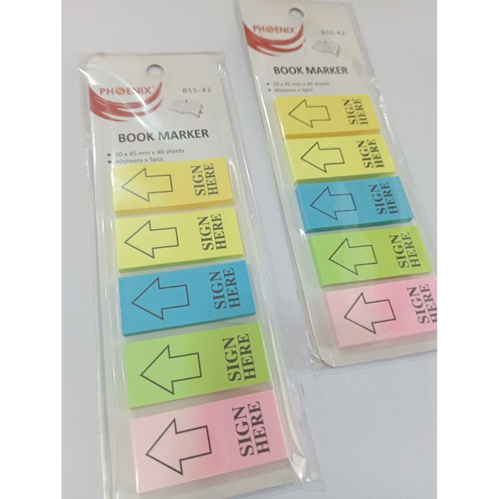 Sticky Notes Sign Here Phoenix | Shopee Malaysia