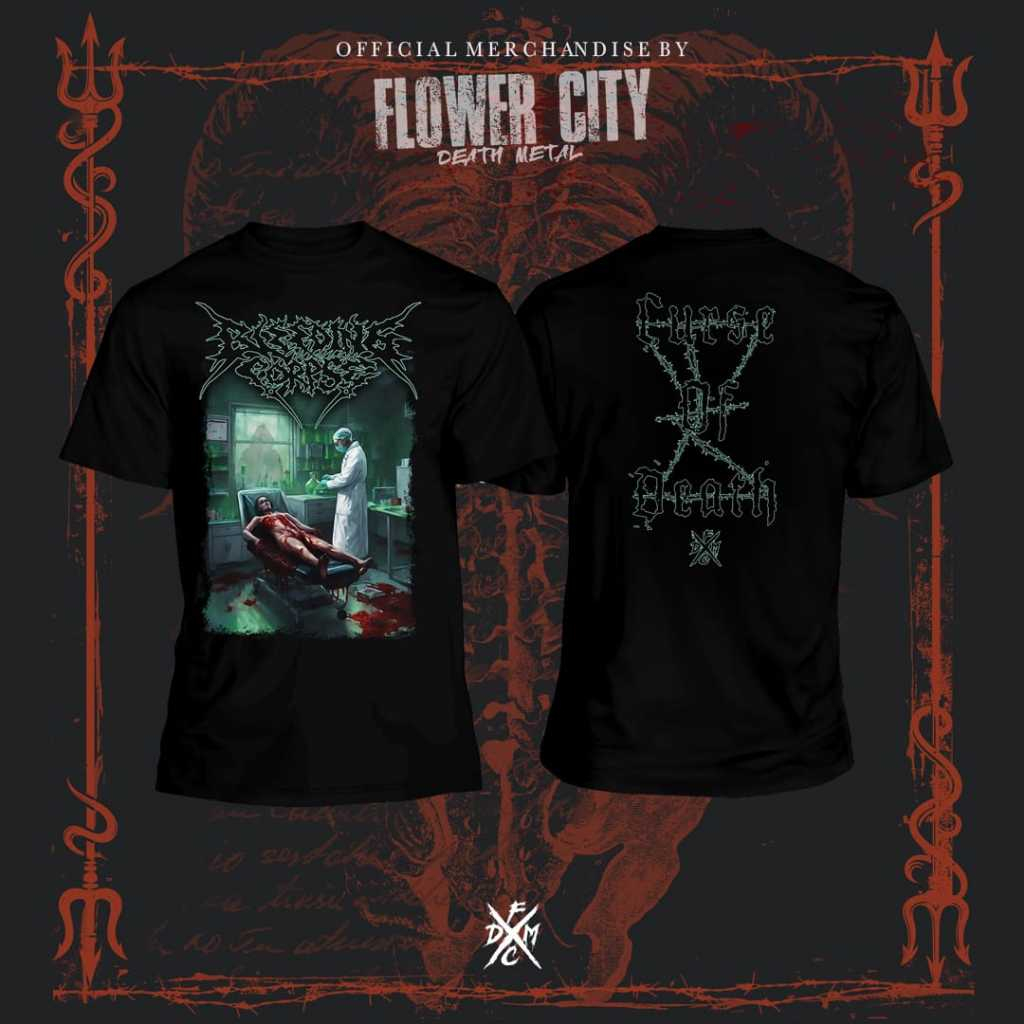 ORIGINAL BLEEDING CORPSE TSHIRT - CURSE OF DEATH | Shopee Malaysia