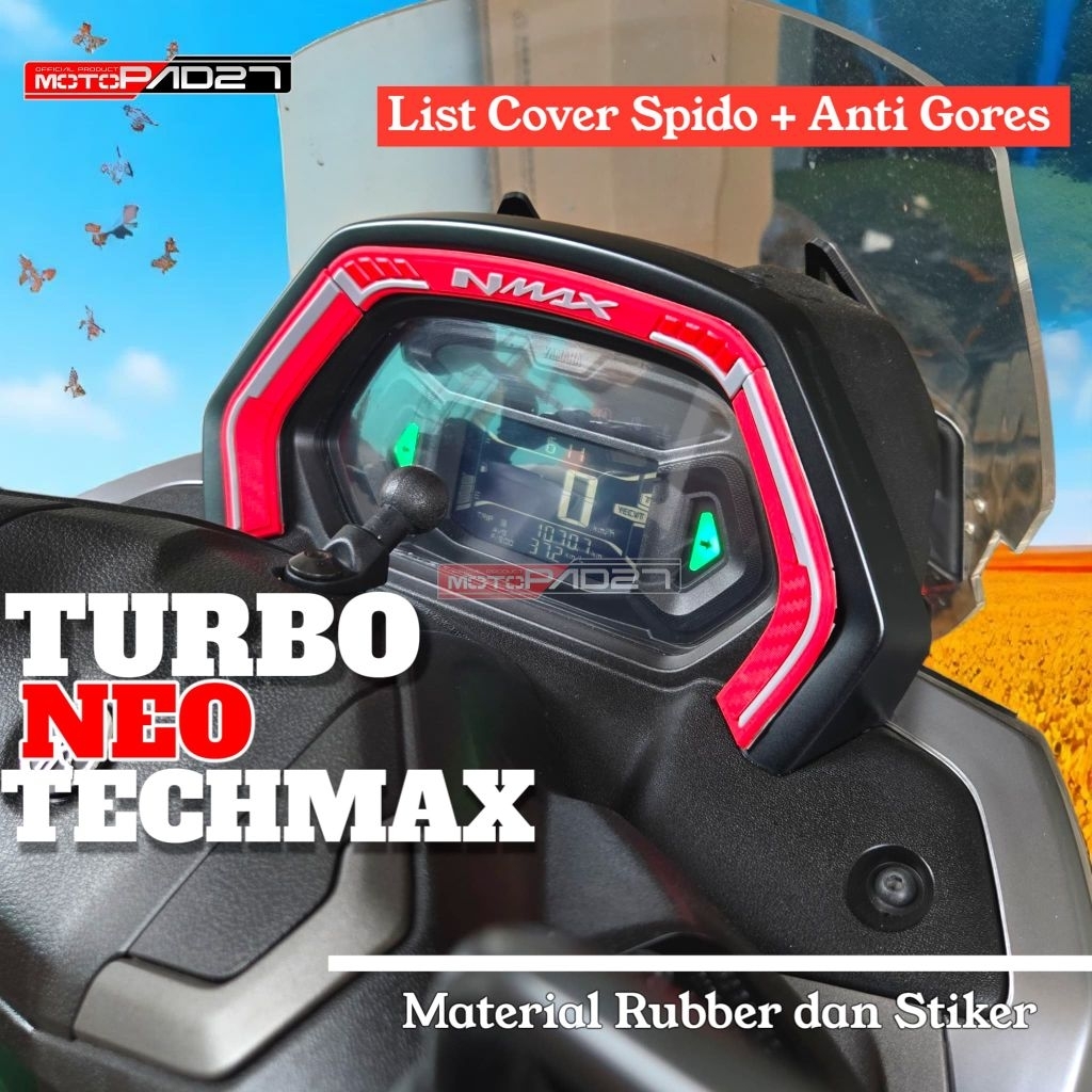 Anti-Scratch Speedometer Sticker NMAX TURBO NEO TECHMAX 2024 - 2025 ...