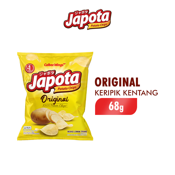 Japota Original Flavor Potato Chips 68gram | Shopee Malaysia