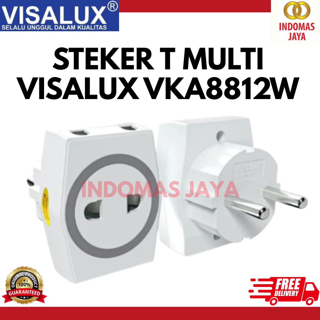 Visalux T Type Combination Plug (3 Way) / Multipurpose Plug - Multi ...