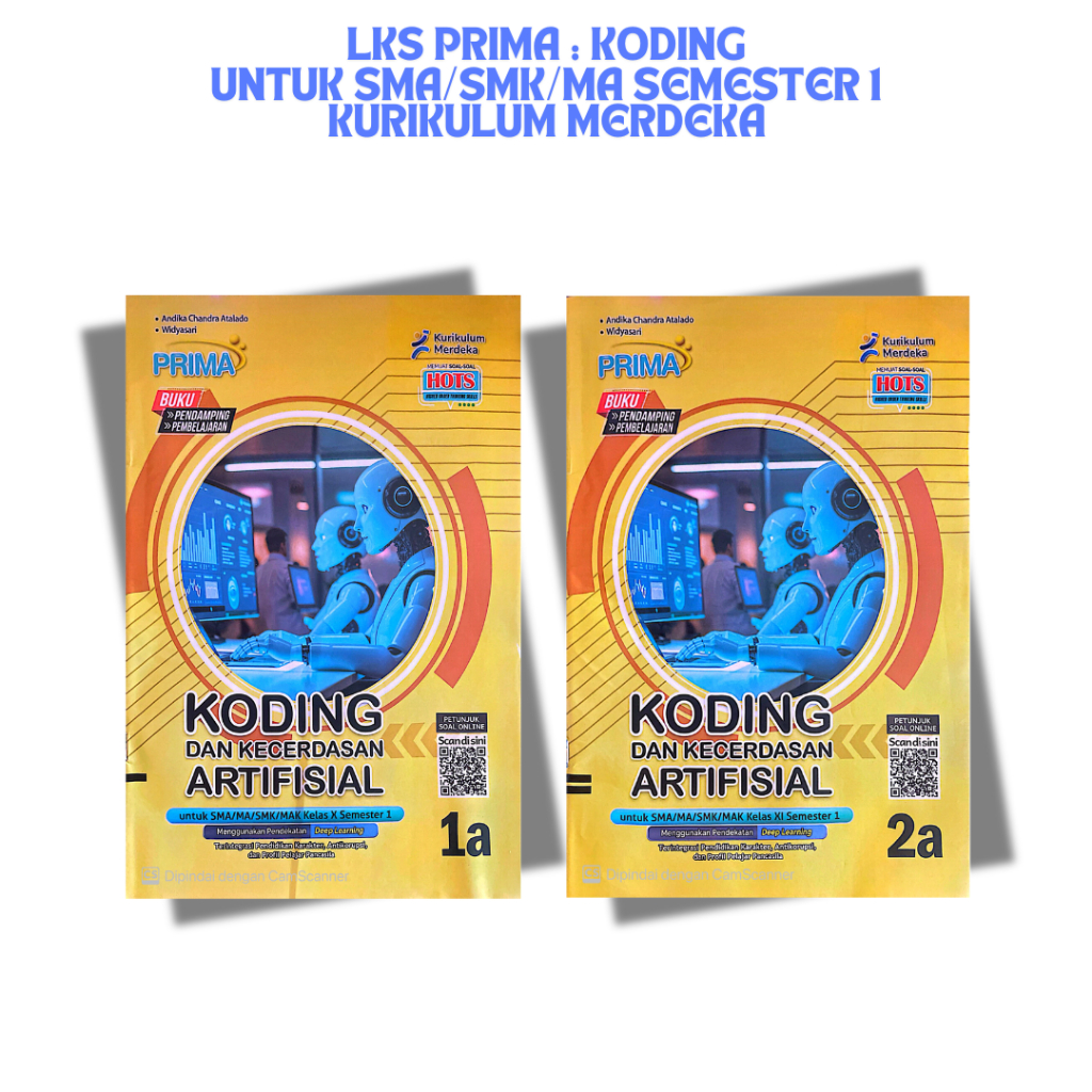 Prima Koding and Artificial Intelligence Worksheets for SMA/SMK ...