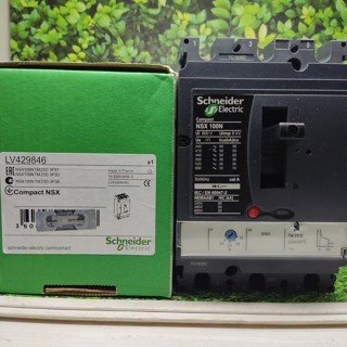 MCCB / BREAKER SCHNEIDER NSX100N 3P 25A 3phase LV429846 50ka TM25D ...
