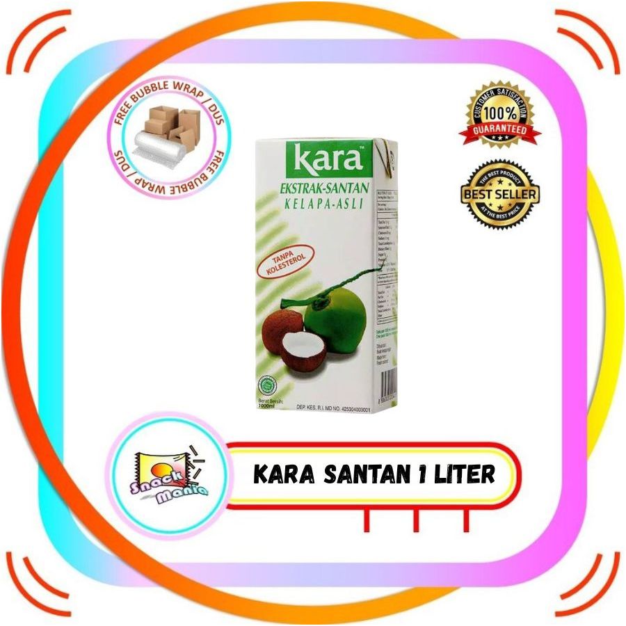 Kara Instant 1 Liter Liquid Coconut Milk Ready to Use ~ 1000 ml ...
