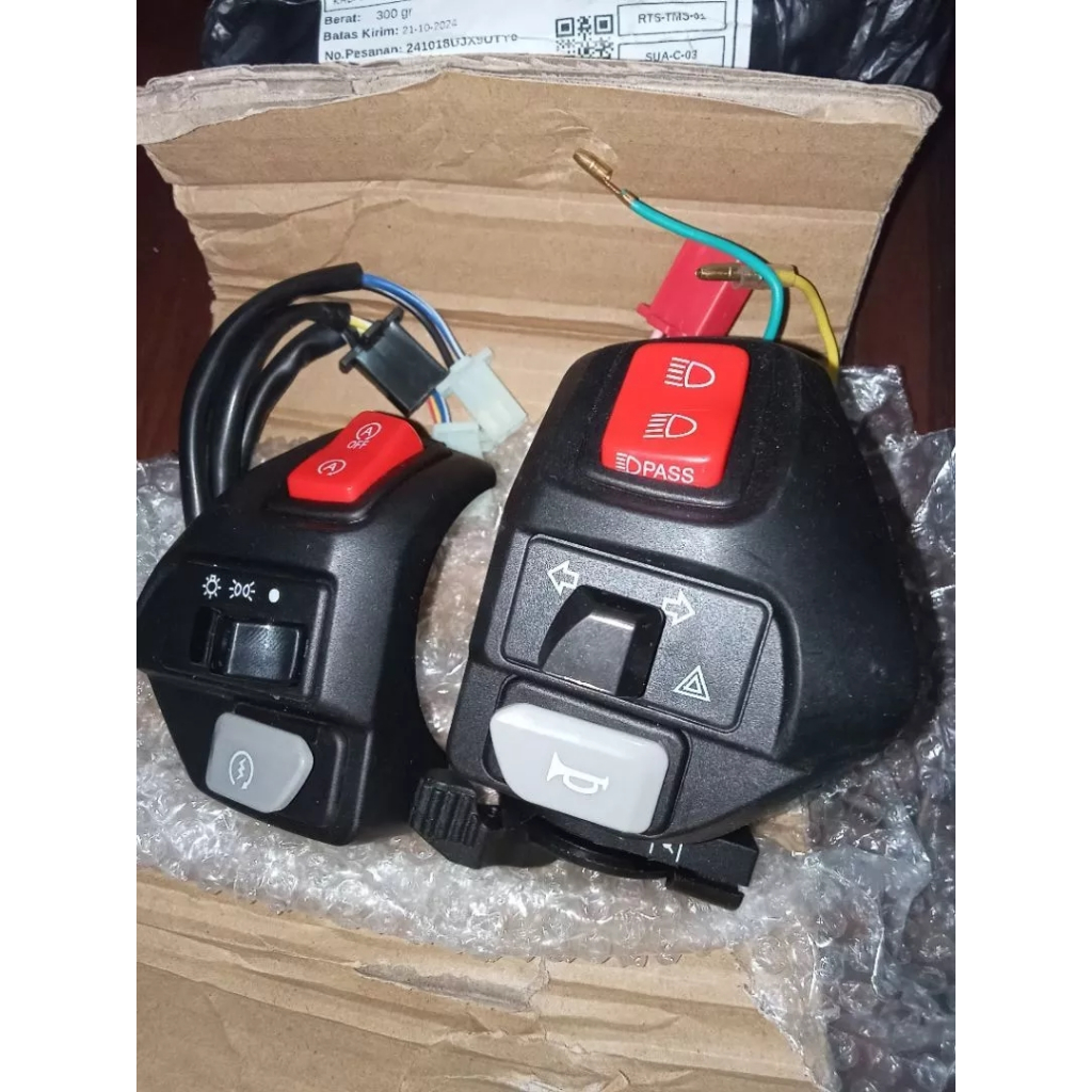 Mio hazard switch set Mio hazard Aerox hazard pnp switch mio vietnam ...