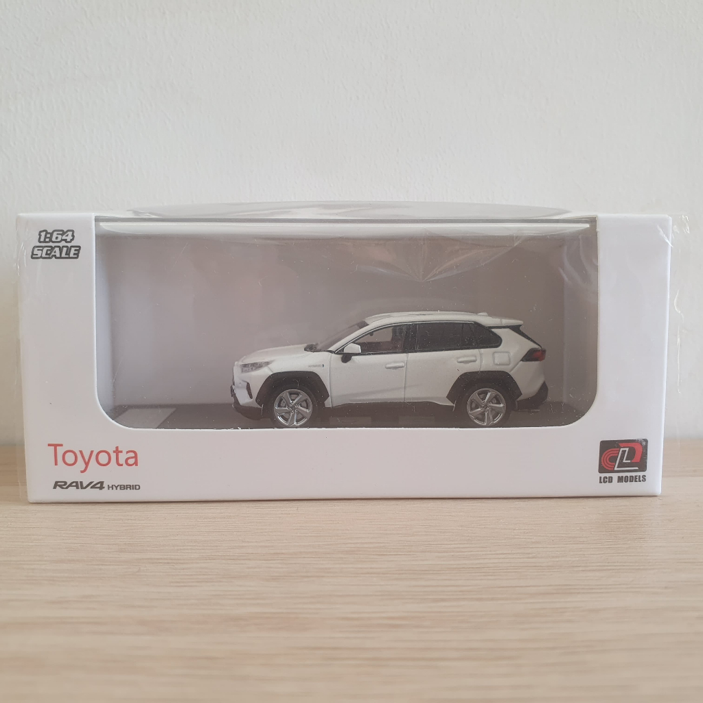 LCD Models Toyota RAV4 Hybrid 1/64 (RAV-4, White, White, LCD64 ...
