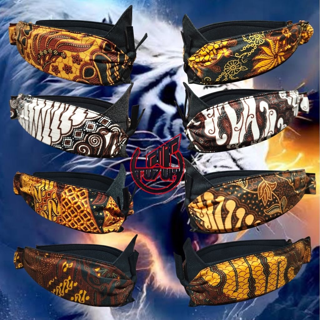West Java Traditional Sundanese Headband – Batik Motif / Totopong Udeng ...