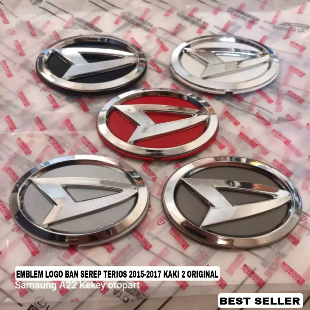 Daihatsu terios 2015-2017 spare tire logo emblem, original 2 feet ...