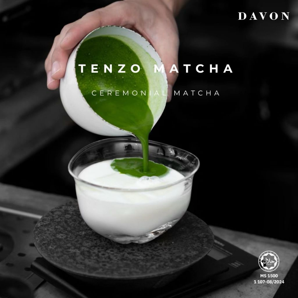 Davon - Matcha Tenzo Ceremony Matcha 100% Pure Matcha Powder (HALAL) | Shopee Malaysia