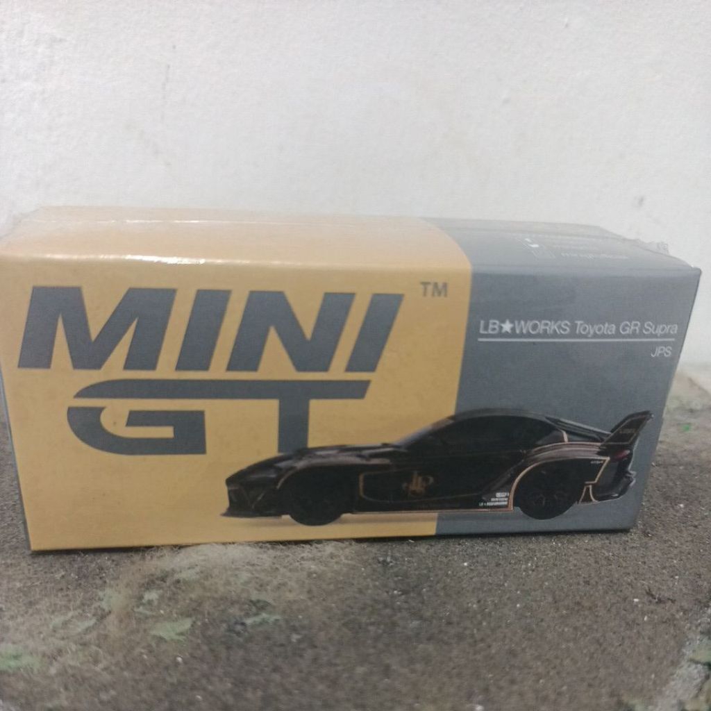 Mini GT 325 LB*WORKS Toyota GR Supra - JPS (Free Protector) | Shopee ...