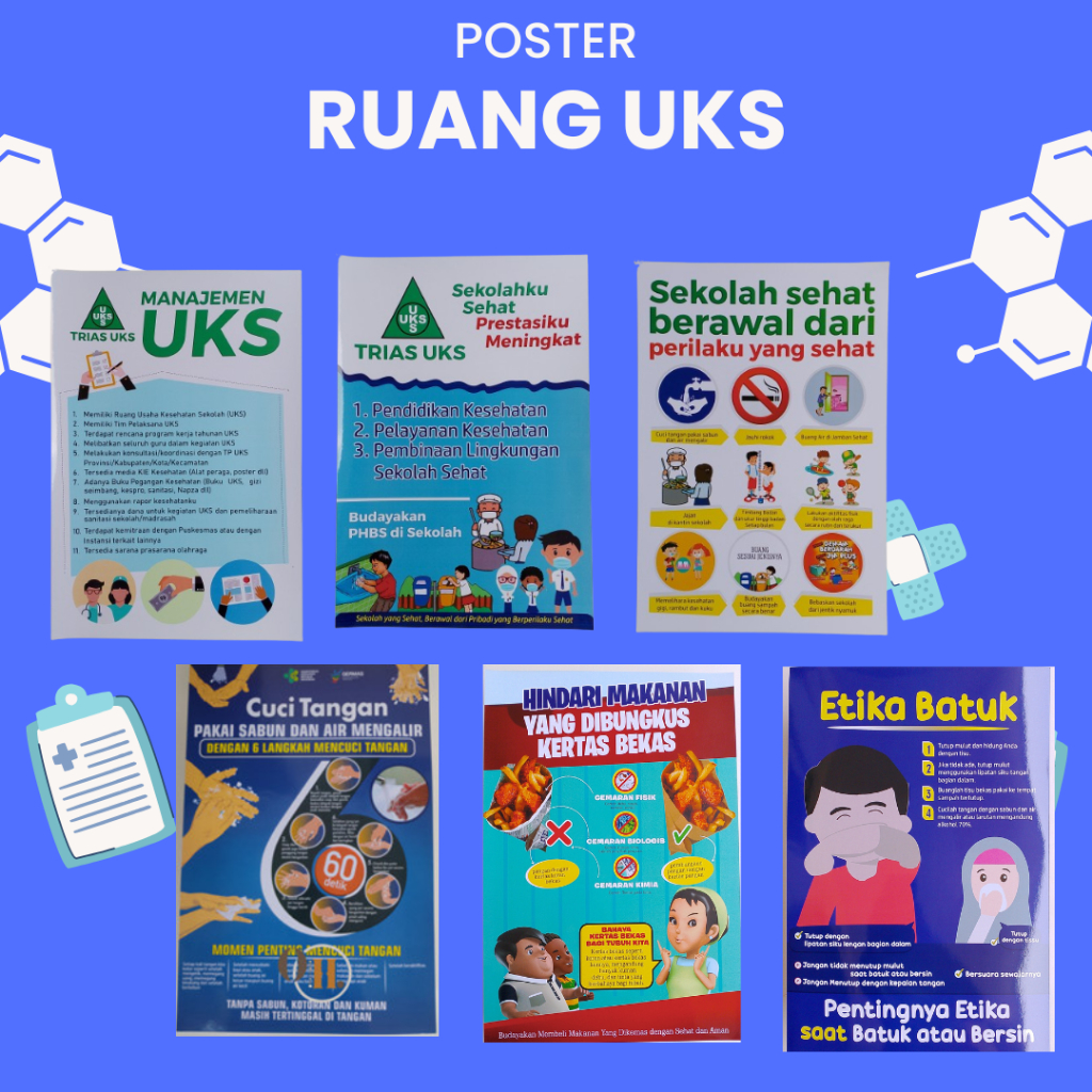 Poster Package!! - UKS Room Poster Package - School Health POster ...