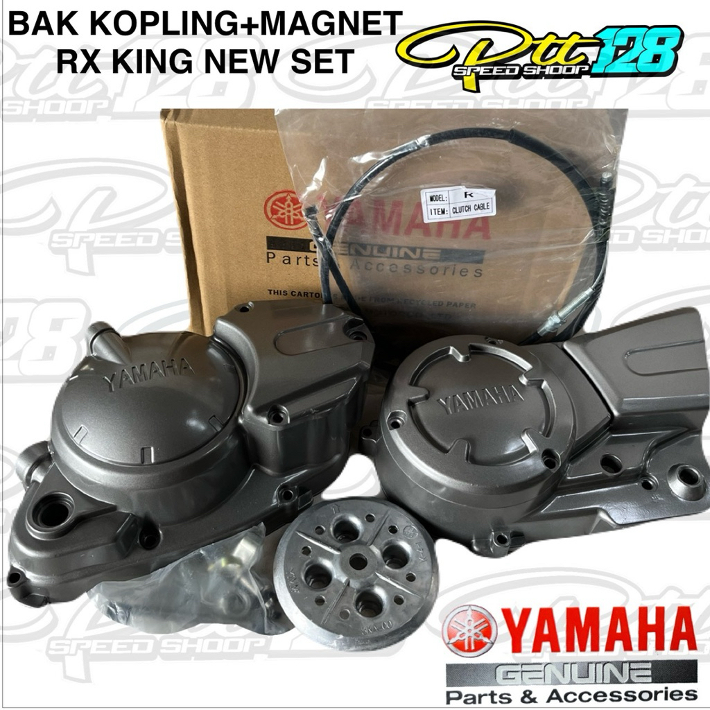 CLUTCH & MAGNET RX KING NEW FULL SET CLUTCH ENGINE COVER YAMAHA RXK RXS ...