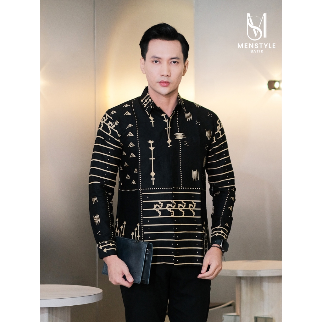 KEMEJA PRIMA KATUN MENSTYLE BATIK - Damartama slim fit men's batik ...