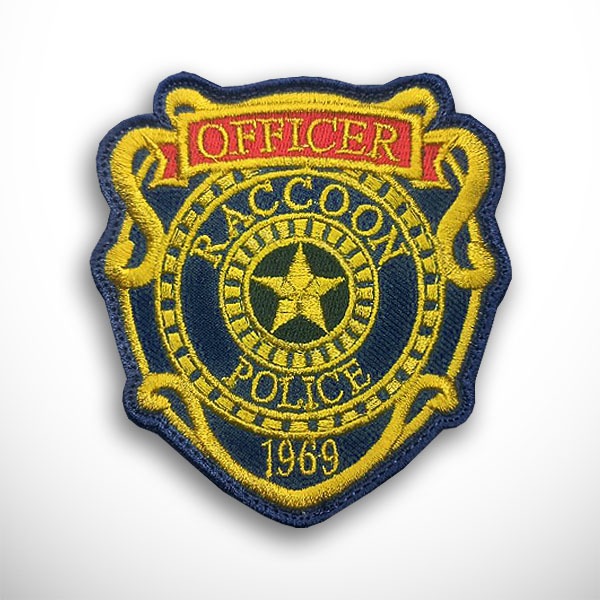 RPD Raccoon Police Department Patch Embroidered Insignia Logo Emblem ...