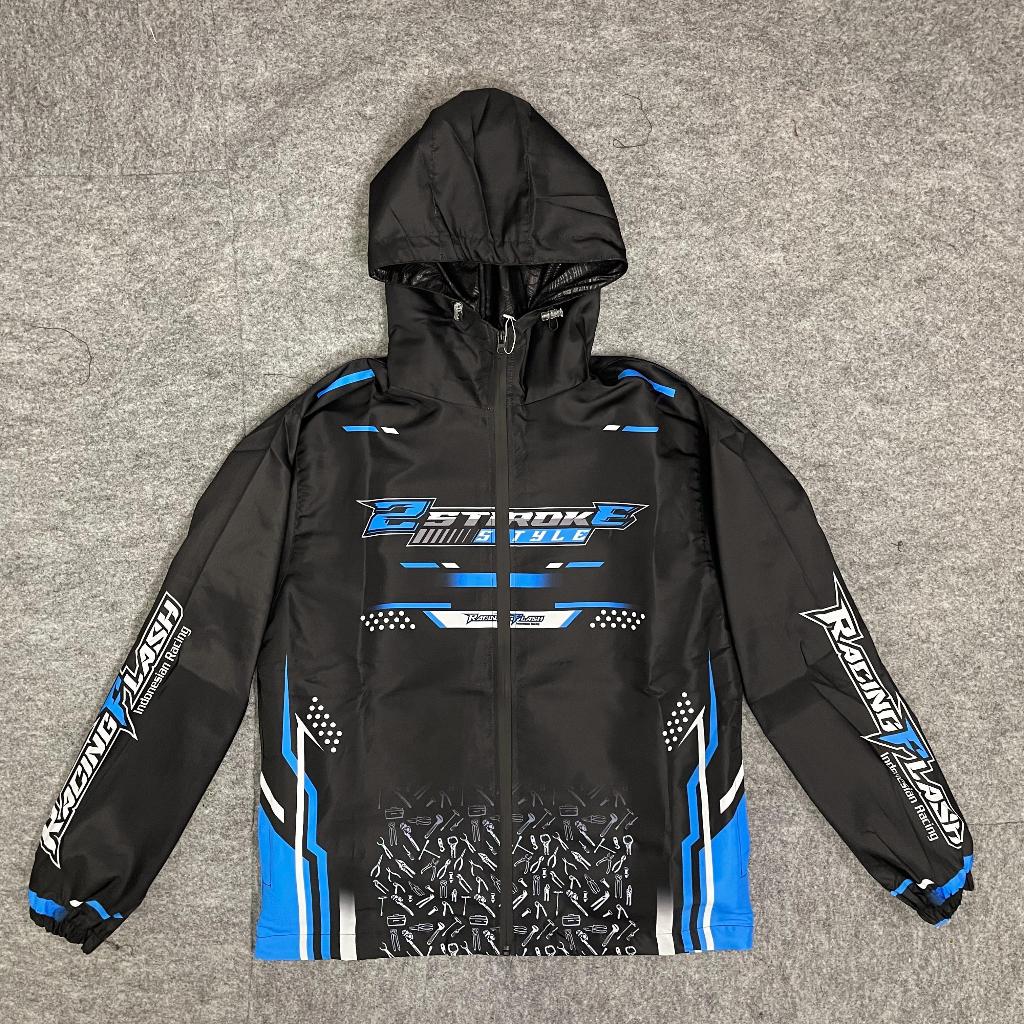 FLASH RACING JACKET PARACHUTE MATERIAL/2STROKE RACING JACKET PARACHUTE ...