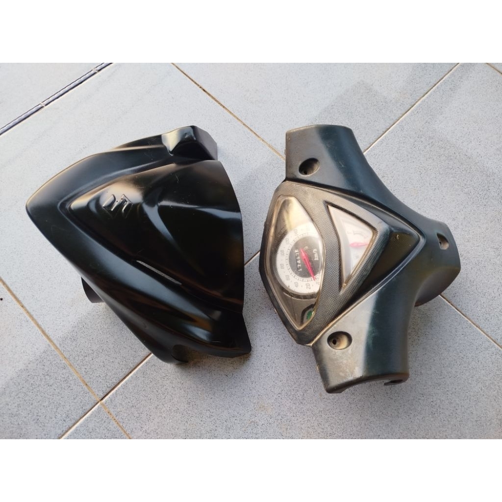 Original suzuki HAYATE 125 full set head shell, used to be removed ...