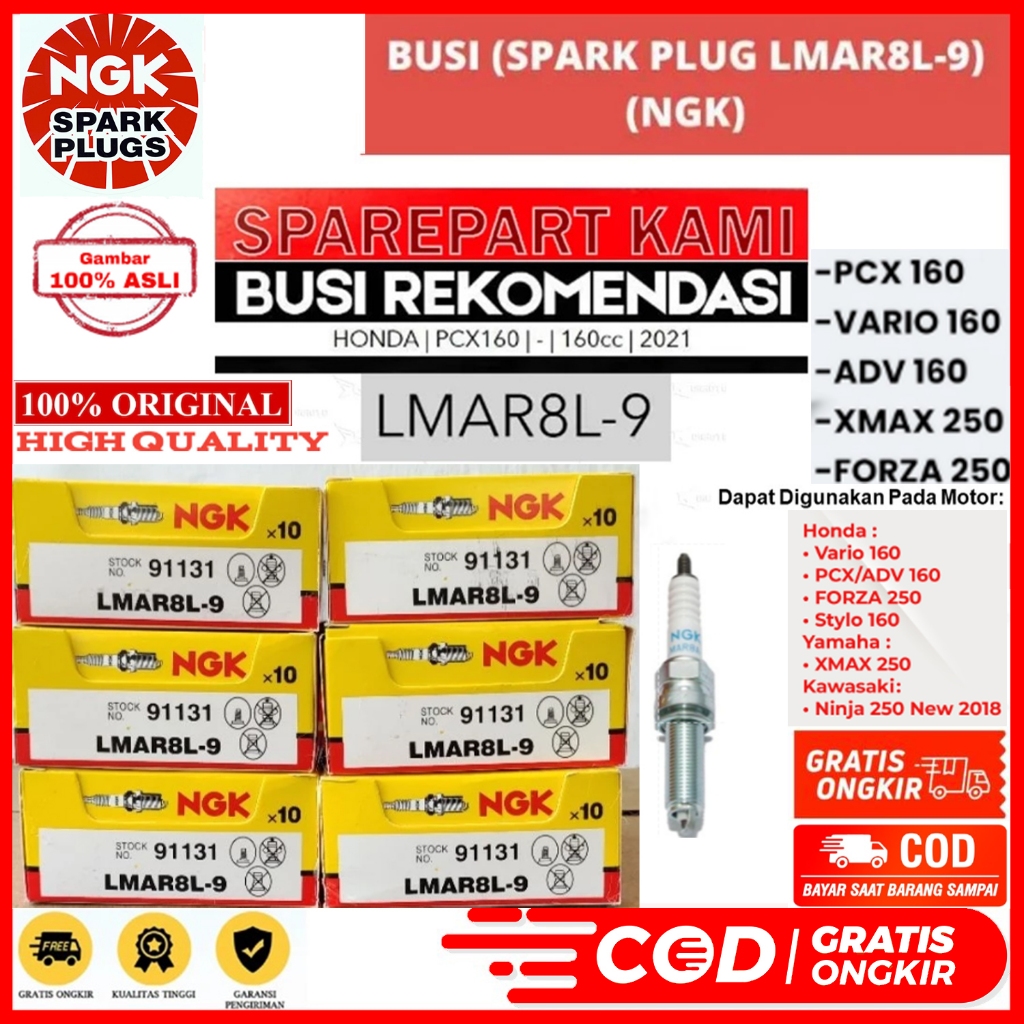 SPARK PLUG NGK SPARK PLUG PCX 160 VARIO 160 ADV 160 XMAX 250/300 FORZA ...