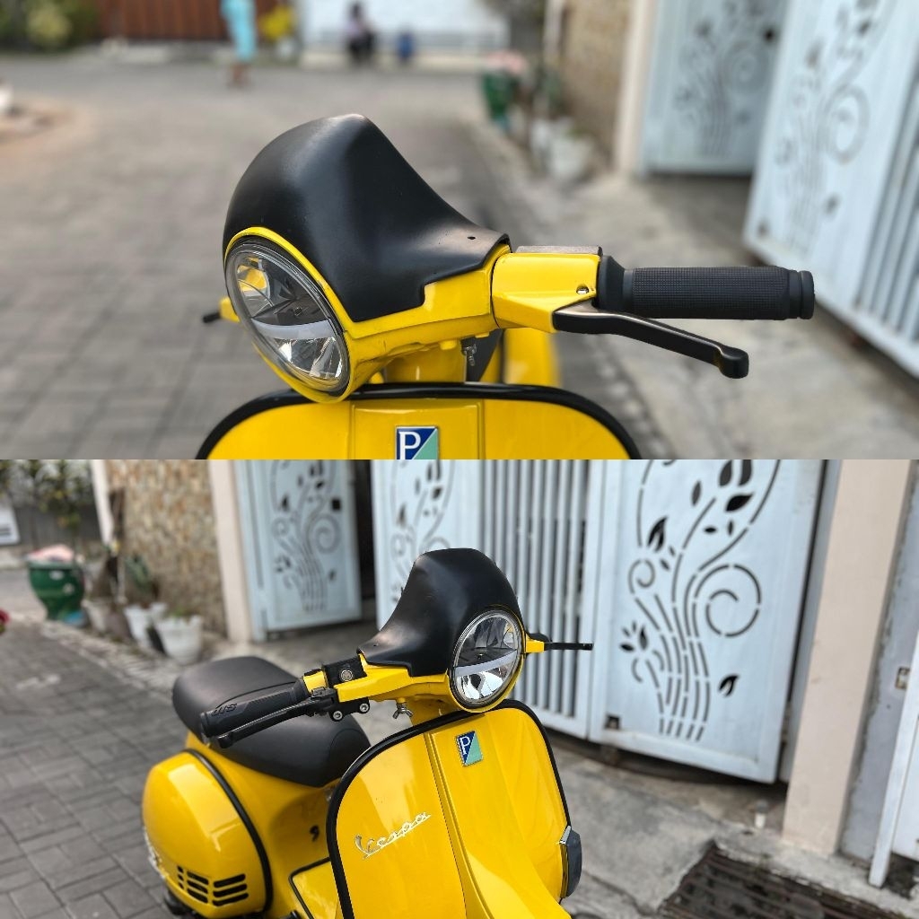 Visor windshield gordon driverscreen flyscreen handlebar shell vespa ...