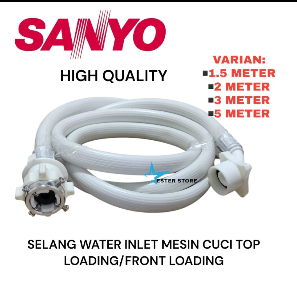 MESIN Sanyo 1-tub washing machine Water inlet hose. Automatic 1-tub ...