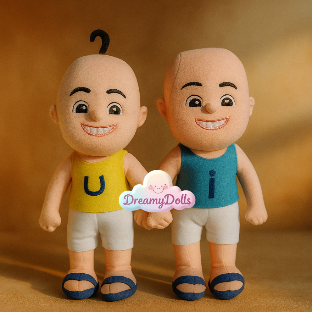 DreamyDoll's Upin Ipin Cartoon Character Doll Size 30cm | Shopee Malaysia