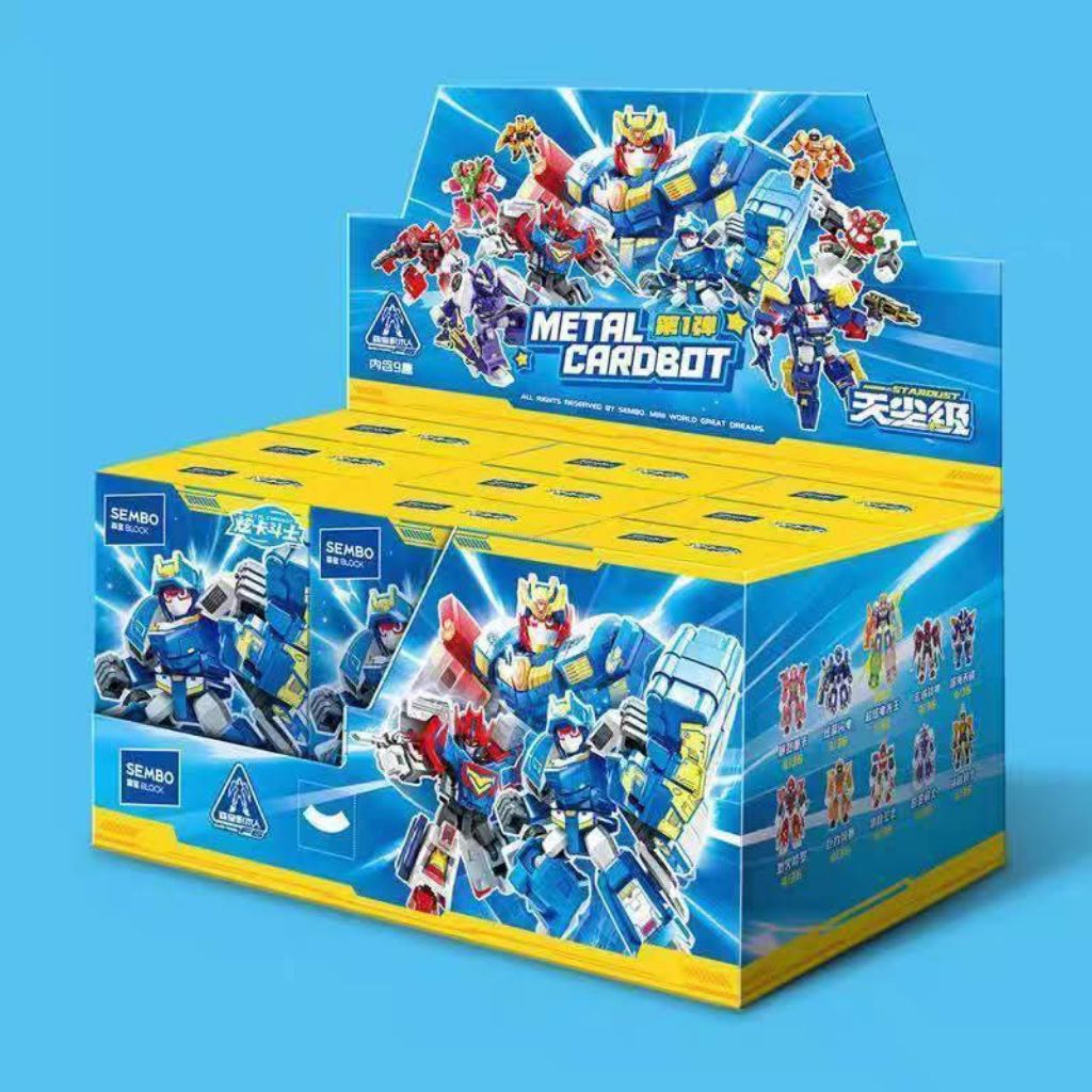 (SEAL) Sembo X Metal Cardbot Stardust Vol 01 action figure BLIND BOX 1 ...