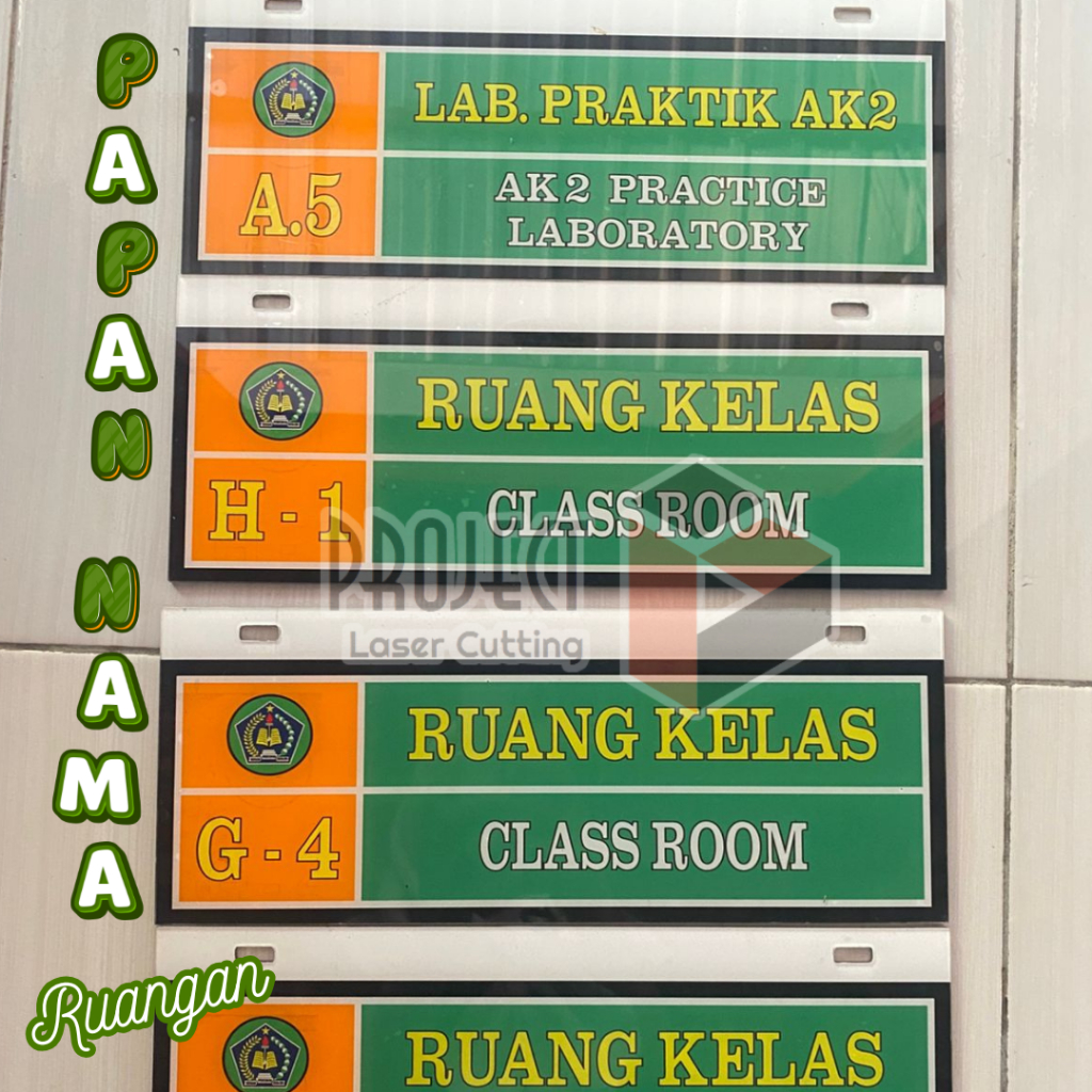 Ready to Install Nameplates School Classroom Markers University ...