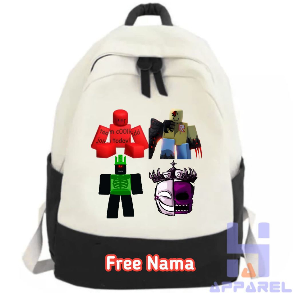 CHILDREN'S BACKPACK CHARACTER KILLER FORSAKEN ROBLOX COOLKIDD JOHN DOE ...