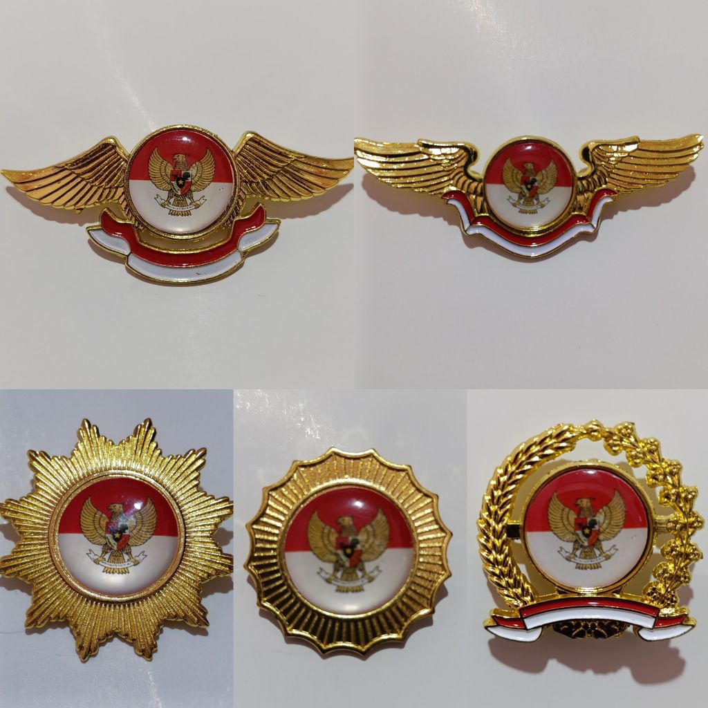 MERAH RED AND WHITE WING PIN, RED AND WHITE GARUDA LOGO | Shopee Malaysia