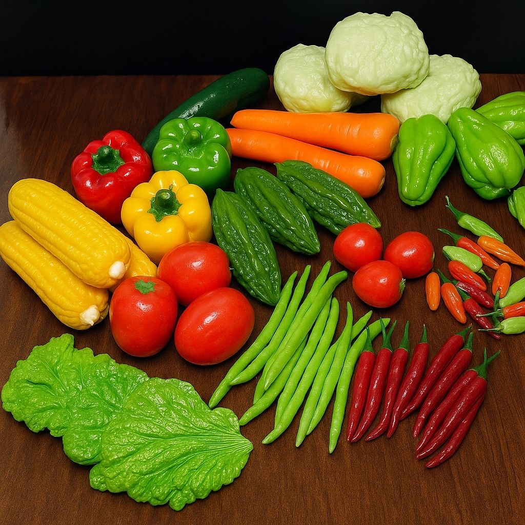 REPLIKA Decorative vegetables decorative replica vegetables fake ...