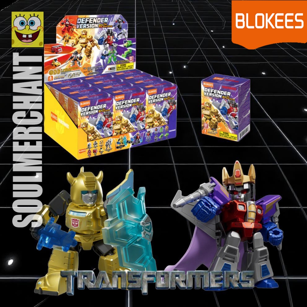 Blokees Transformers Blind Box Galaxy Version Defender 02 The Overthrow ...