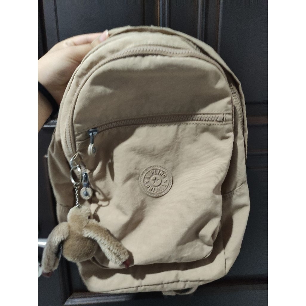 Kipling bag khaki backpack | Shopee Malaysia
