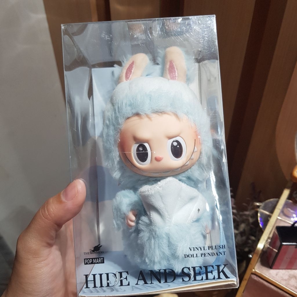Labubu Hide & Seek Merlion Plush Ready | Shopee Malaysia