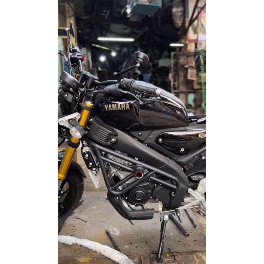 Crash Bar XSR 155 Frame Slider XSR 155 Body Protector XSR 155 Tubular ...