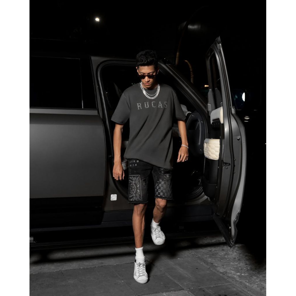 [ORIGINAL 100%, FREE PAPERBAG] Rucas Initial Python Gray Tee Tshirt ...