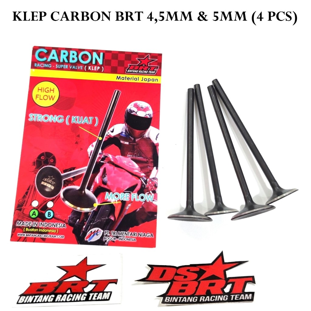 BRT Carbon Valve AB 27 24 25 23 20 22 19 4.5mm 5 mm SONIC CBR FU GSX ...