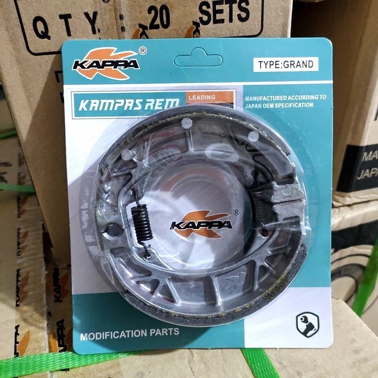 26M brake PADS GRAND KAPPA rear universal motorcycle honda bebek supra ...