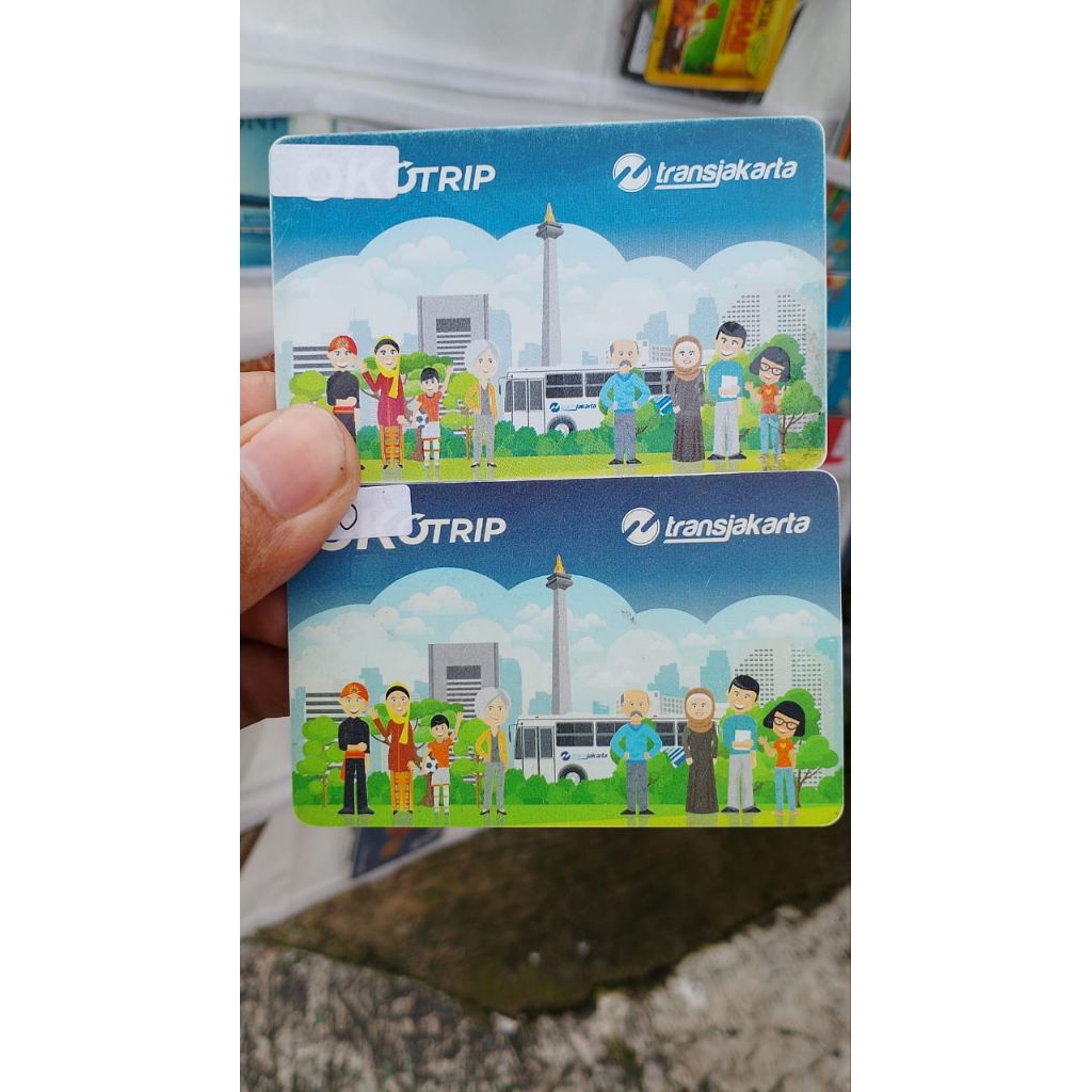 Used Jeklingko Cards Bank DKI JakCard Busway Cards KRL LRT | Shopee ...